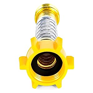 Flexible Hose Protector - Eradicate Hose Crimping at Hose Bib and Water Connections