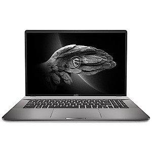 EXCaliberPC 2022 MSI Creator Z17 A12UHT-048 Pro Extreme (i9-12900H, 64GB RAM, 4TB NVMe SSD, RTX 3080 8GB, 17" QHD+ 165Hz Touch, Windows 11 Pro) Content Creation Laptop