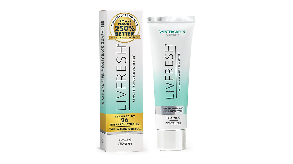 LIVFRESH Toothpaste Gel - Proven Oral Care & Fresh Breath