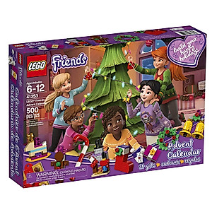 LEGO Friends Advent Calendar 41353, New 2018 Edition, Small Building Toys, Christmas Countdown Calendar for Kids (500 Pieces)