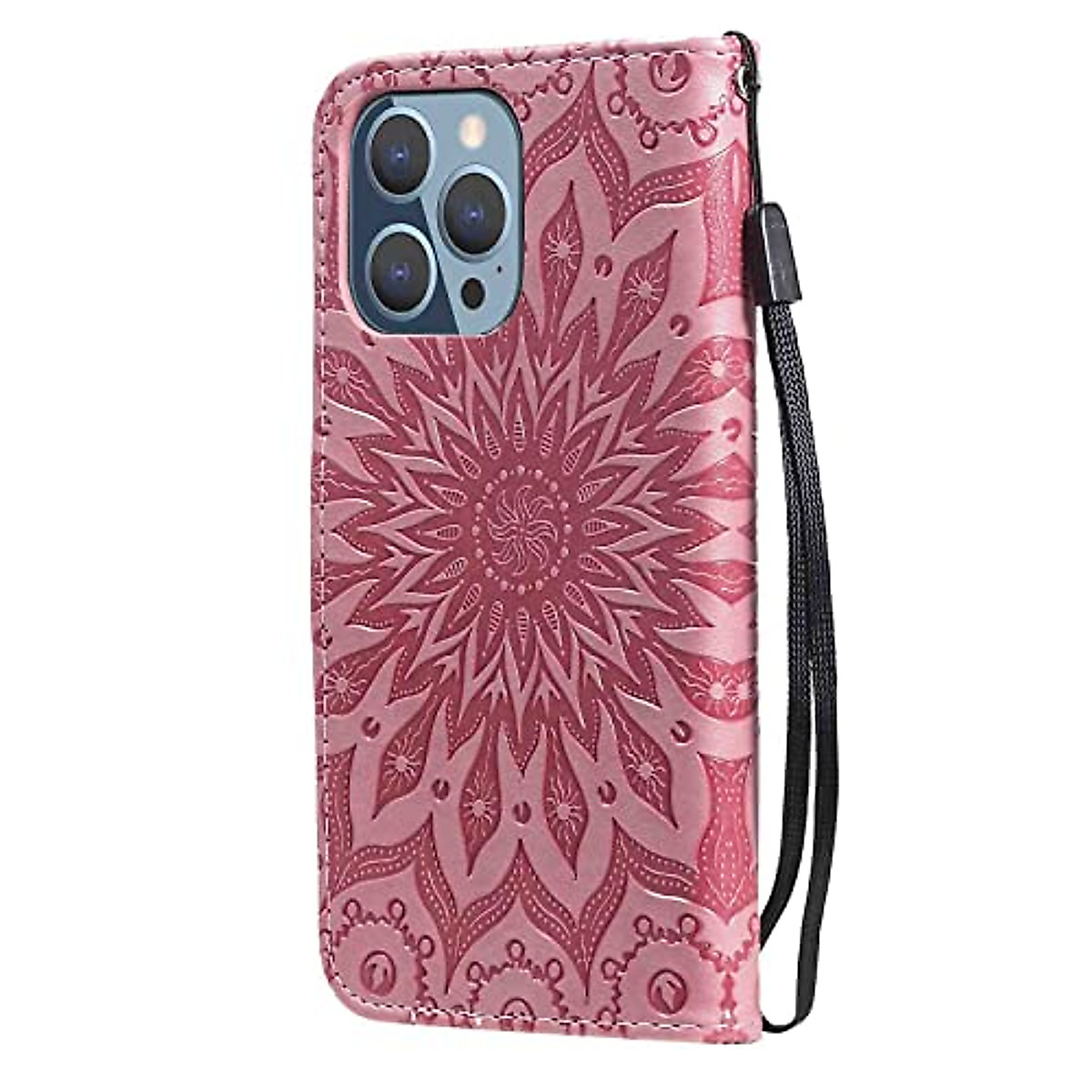 Fansipro Phone Cover Wallet Folio Case for SAMSUNG GALAXY A40, Premium PU Leather Slim Fit Cover for GALAXY A40, 2 Card Slots, exact fitting, Pink