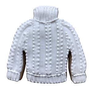 LILIAO Christmas Winter Ugly Sweater Cookie Cutter - 4.2 x 3.2 inches - Stainless Steel