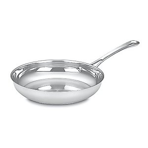 Cuisinart 422-24 Contour Stainless 10-Inch Open Skillet
