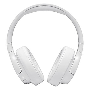 JBL Tune 760NC - Lightweight, Foldable Over-Ear Wireless Headphones with Active Noise Cancellation - White