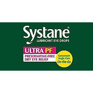 Systane Ultra Lubricant Eye Drops, 25 Count