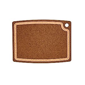 Epicurean Gourmet Series Cutting Board, 17.5-Inch by 13-Inch, Nutmeg/Natural