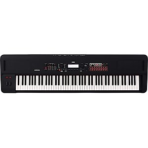 Korg Kross 2-88-MB 88-key Synthesizer Workstation - Super Matte Black