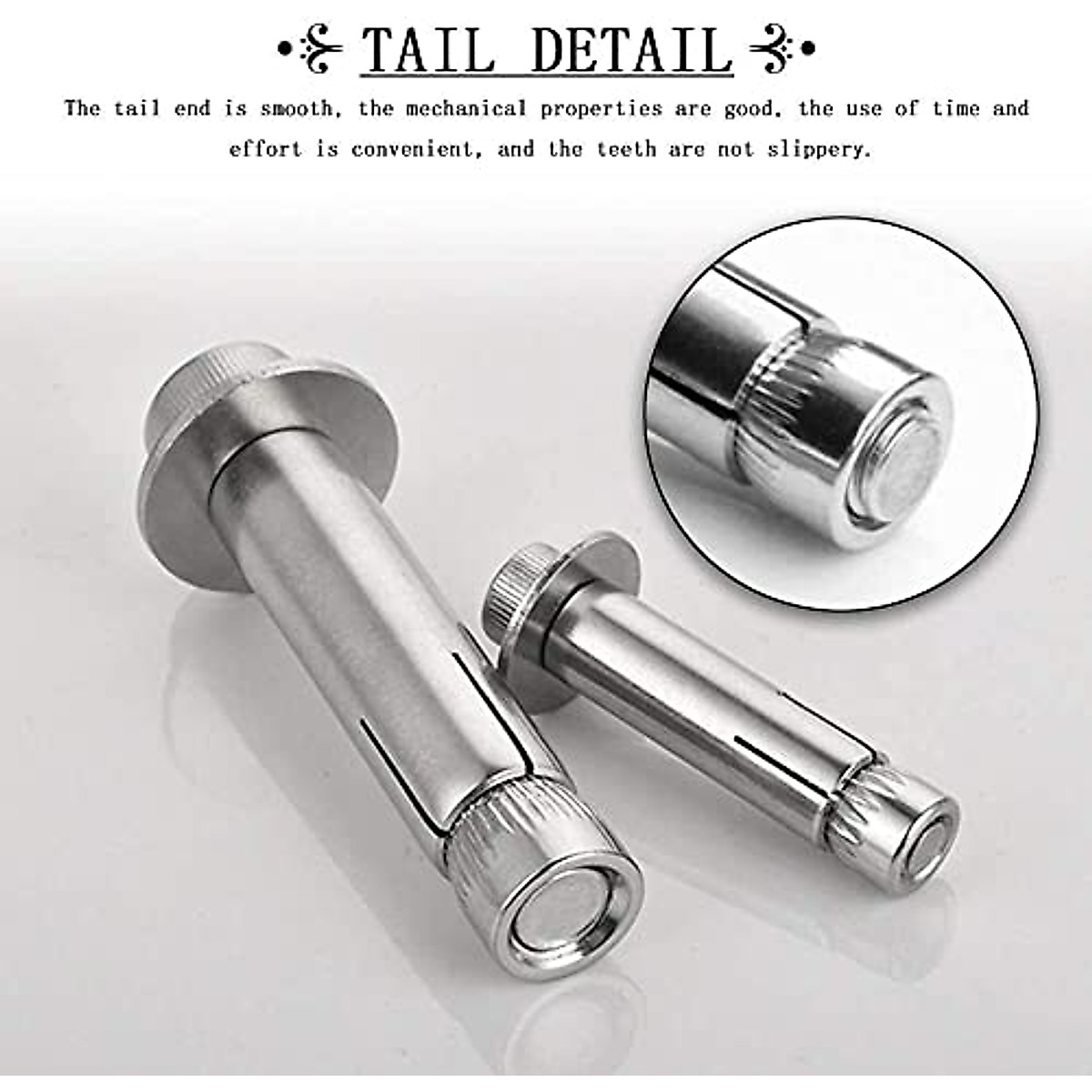 Expansion Screw, Stainless steel expansion bolts, screws, screws, Hardware Accessories - Expansion Bolt 304 Stainless Steel Sleeve Anchors for Household, Industrial, M10*120 4pcs (Color : M10*80 4pcs)