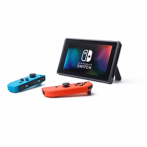Nintendo Switch Mario Kart 8 Deluxe Accessories Bundle with Neon Blue & Neon Red Joy-Con & 32GB SD Card