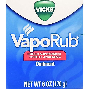 Vicks VapoRub Ointment, 6 Ounce