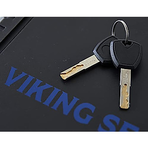 Viking Security Safe VS-37PZ Two Gun Safe with FBI Certified Fingerprint Safe Biometric Safe Sensor & Keypad 2 Handgun Capacity Pistol Safe