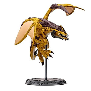 WORLD OF WARCRAFT McFarlane Toys Bronze Proto-Drake and Blue Highland Drake 2pk 1:12 Scale Posed Figures, Gold Label, Amazon Exclusive
