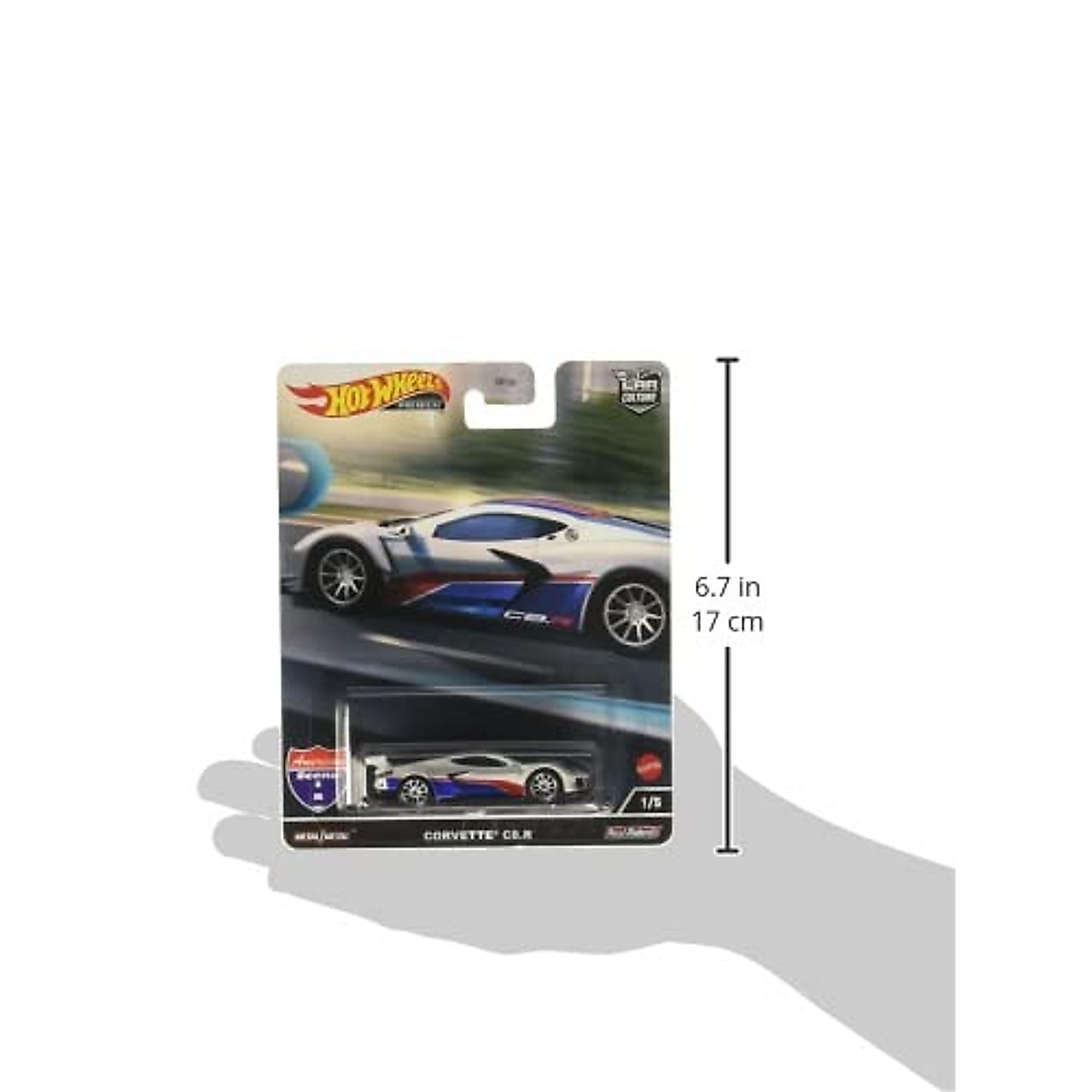 Hot Wheels 20 Ford Bronco Vehicle for 3 Kids Years Old & Up, Premium Collection of Car Culture 1:64 Scale Vehicles