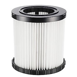 DCV580 DCV581H Vacuum Replacement Filter for DEWALT DCV580 (Cordless) DCV581H DCV5801H 20V MAX Wet/Dry, Washable and Reusable Hepa Filter,1 Pack
