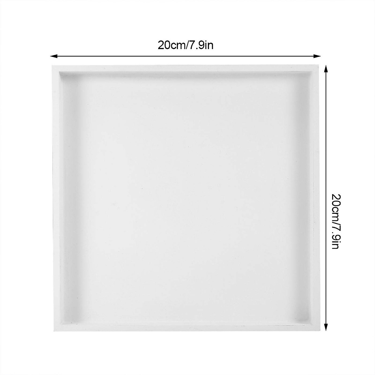 Omabeta Serving Tray Square Wood Tray Coffee Tray Home Serving Tray