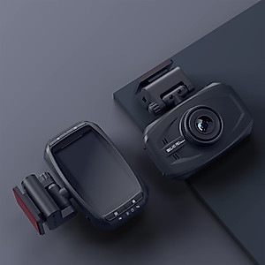 Dash Cam for Trucks and Uber Drivers - HD PRO MKII Super Wide Lens Captures More - iOS Android App - Nightvision - Sony Sensor & Capacitor by WheelWitness
