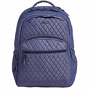 Vera Bradley Essential Large Backpack (Moonlight Navy)