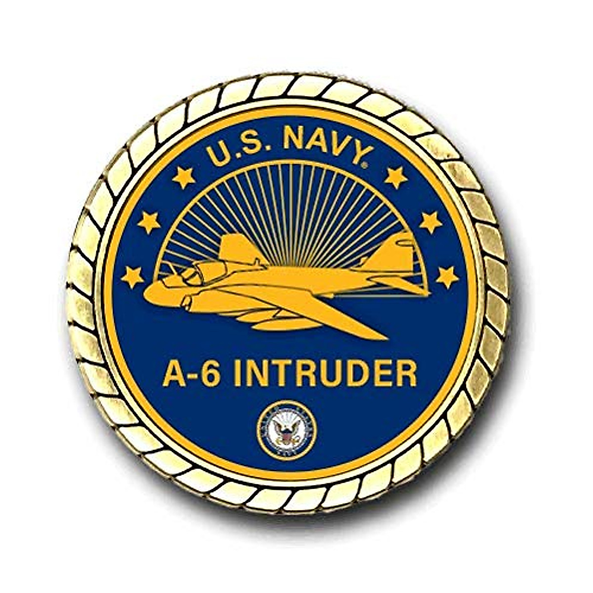 US Navy A-6 Intruder Challenge Coin Officially Licensed