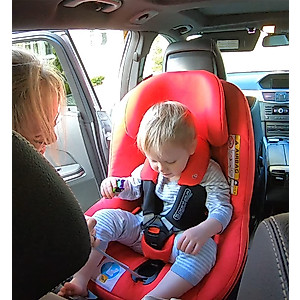 Safe Anti-Escape – Winner, Baby Products Association Innovation Award. Crash tested UN ECE R44 / UN ECE R129. Stop Wriggling Out, Stop Driver Distraction