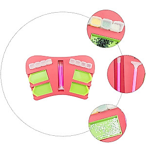 10pcs Craft Rhinestone Diamond Tool Holder Organizer Drills DIY Accessories Full Art Tray Painting Storage Drill