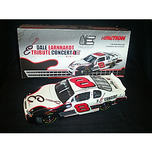 Dale Earnhardt Jr #8 Dale Earnhardt Sr Tribute Concert Legend E 2003 Monte Carlo 1/24 Scale Action Racing Collectables Hood Trunk Opens