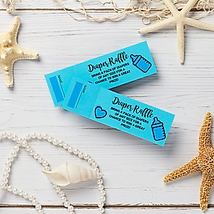 Avery Printable Tickets, Bright Blue Colored Cardstock, 1.75" x 5.5", Laser/Inkjet, 250 Tickets (16436)