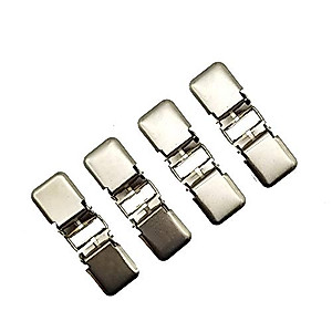 Double Rug Clips (4 Pcs per Pack) for Hanging Carpets, Rugs and Quilts from Wise LINKERS