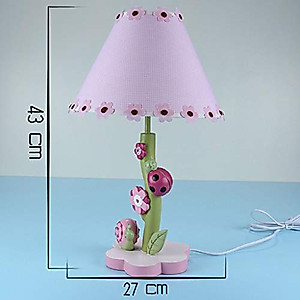 Useful Flower Table Lamp for Kids Creative Cute Bedtime Nightstand Eye-caring Desk Lamps for Bedroom Reading Gift Ornament Children Desk lamp