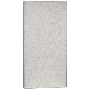 ATS Acoustics Sound Absorbing Noise Dampening Acoustic Panel Wall Treatment 24" x 48" x 4" Beveled Edge (Ivory)