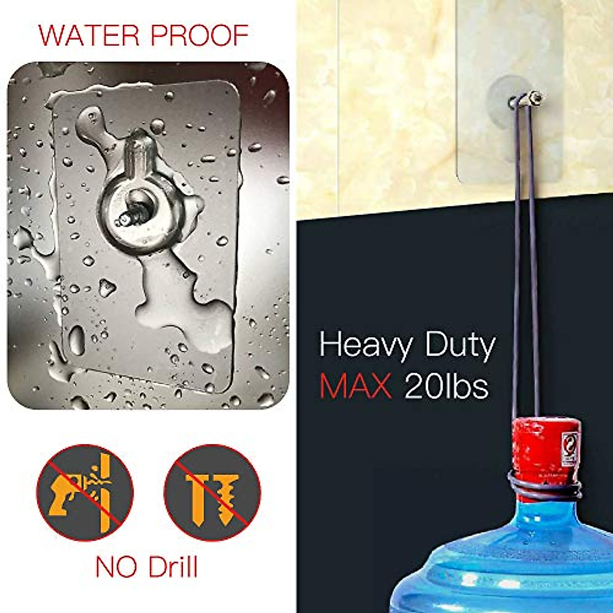 PHUNAYA Under Cabinet Paper Towel Holder Wall Mount for Home Kitchen,Stainless Steel for Large Rolls-Brushed Nickel