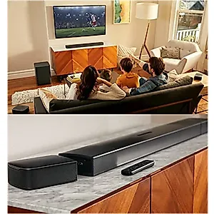 JBL (Renewed) Bar 9.1 Channel True Wireless 3D Surround Sound Soundbar with Dolby Atmos - 5.1.4-Channel, AirPlay 2, and Chromecast, 820W, Wi-Fi, Bluetooth 4.2, USB, HDMI