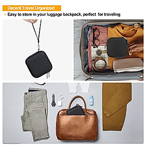 Elonbo Carrying Case for NETGEAR Nighthawk M1 MR1100 / M5 MR5200 / M6 / M6 Pro MR6500 5G Wireless WiFi Mobile Hotspot Router, Extra Interior Mesh Pocket Fits Cable, Black. (CASE ONLY)