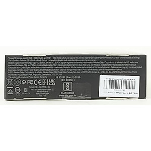 Western Digital 4TB P50 Game Drive SSD - Portable External Solid State Drive SSD, Compatible with Playstation, Xbox, PC, & Mac, Up to 2,000 MB/s - WDBA3S0040BBK-WESN