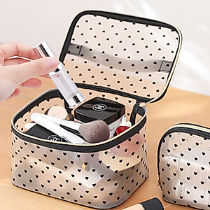 8 Pack 5ml/0.17oz Plastic Airless Pump Bottle Portable Lotion Container Refillable Cream Jar Vacuum Pump Press Dispenser for Travel Cosmetic Emulsion Liquid Foundation Shampoo Toiletries Sample