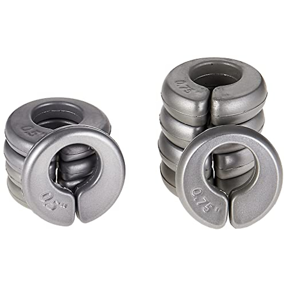 Xangar 60 Pack Hanger Separators, Silver