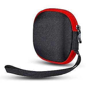Portable Carrying case for Powerbeats Pro 2019, Full Body Protection case with Anti-Lost & Shockproof, Carabiner with Wrist Strap,The Newest Design for Powerbeats Pro 2019[No Headphones] (Black)
