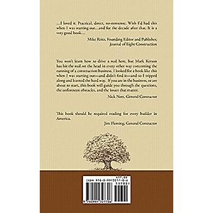 The Elements of Building: A Business Handbook For Residential Builders & Tradesmen