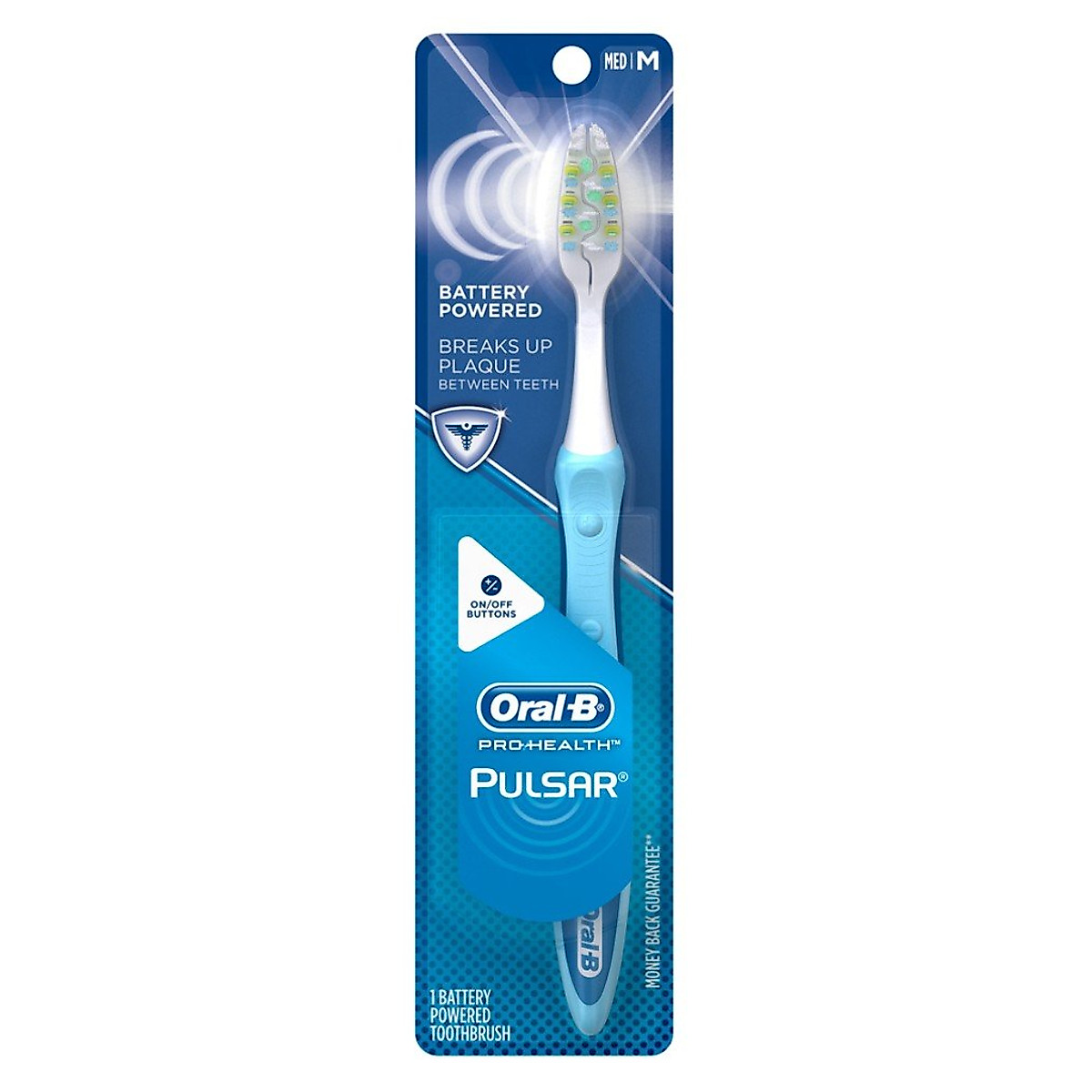 Oral-B Toothbrush Pulsar Battery Powered (2 Pack)