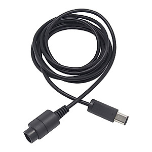 Coolayoung Pack of 2 Controller Extension Cable, 6tf/1.8m Extender Cord for Nintendo Wii Gamecube GCN