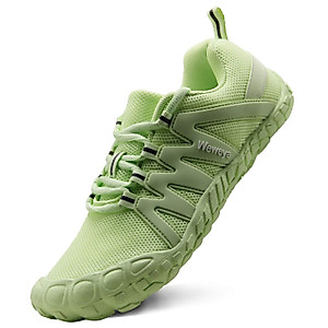 Women's Minimalist Shoes Barefoot Gym Weightlifting Comfortable Five Toe Shoes Workout Bunion Boxing Kickboxing Green US Size 10.5