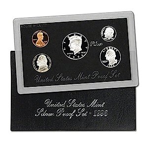 1996 S U.S. Mint Silver Proof Set - 5 Coins - OGP Superb Gem Uncirculated