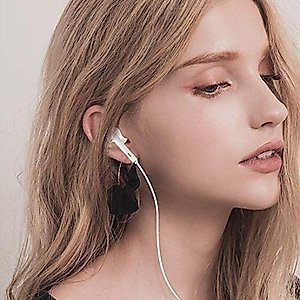 2 Pack Earbuds for iPhone Headphones Wired,Earphones with Lightning Connector (Built-in Microphone & Volume Control)【MFi Certified】Noise Isolating Headsets for iPhone 14/13/12/11/XR/XS/X/8