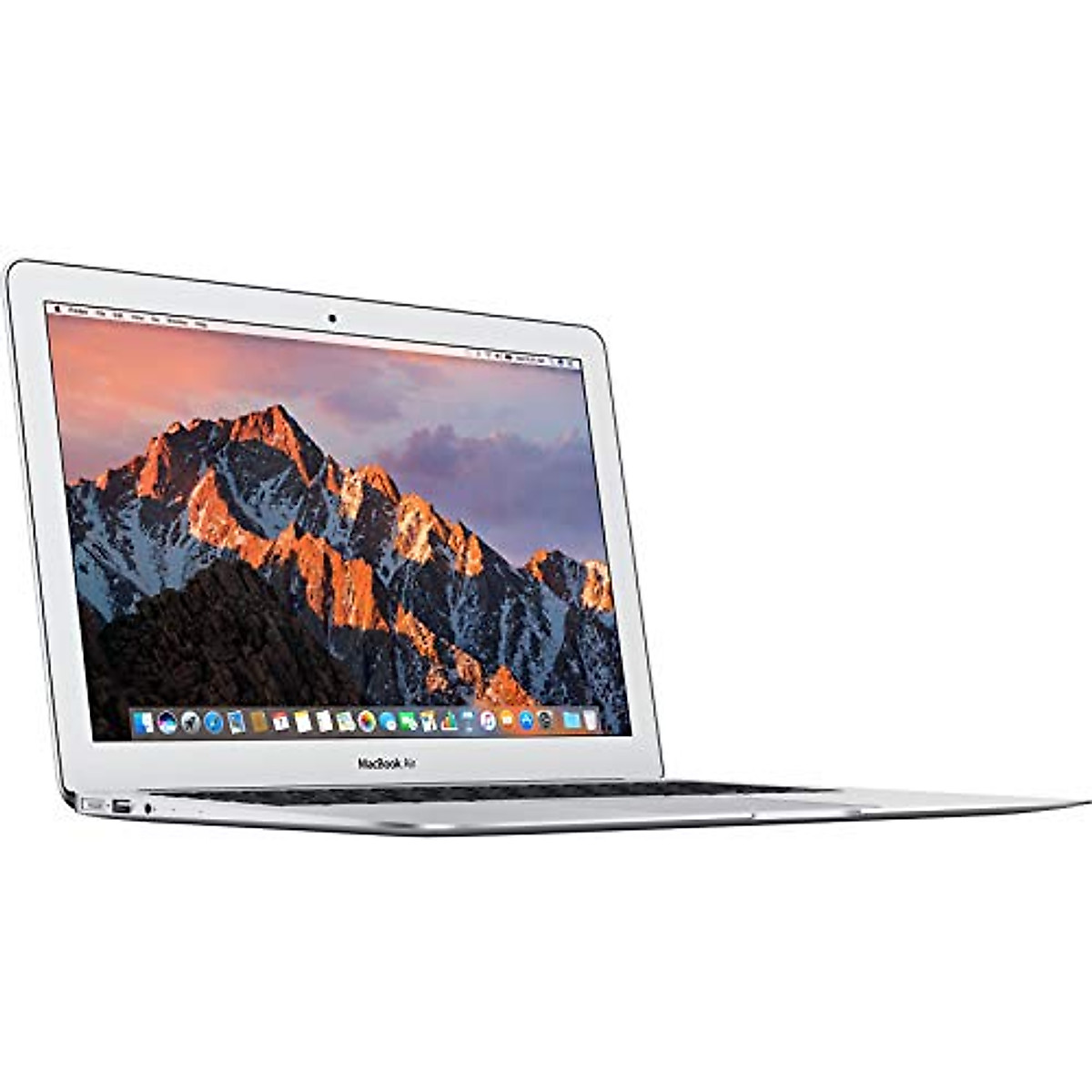 Apple 13 inches MacBook Air, 1.8GHz Intel Core i5 Dual Core Processor, 8GB RAM, 128GB SSD, Mac OS, Silver, MQD32LL/A (Renewed)