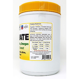 Dogzymes Ultimate Skin and Coat with Algal Oil and Organic Coconut (2 Pound)