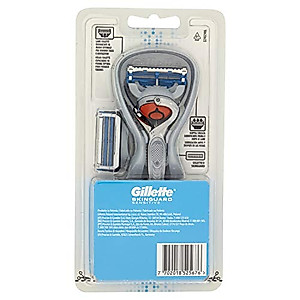 Gillette SkinGuard Sensitive, 1 Handle and 2 Blades