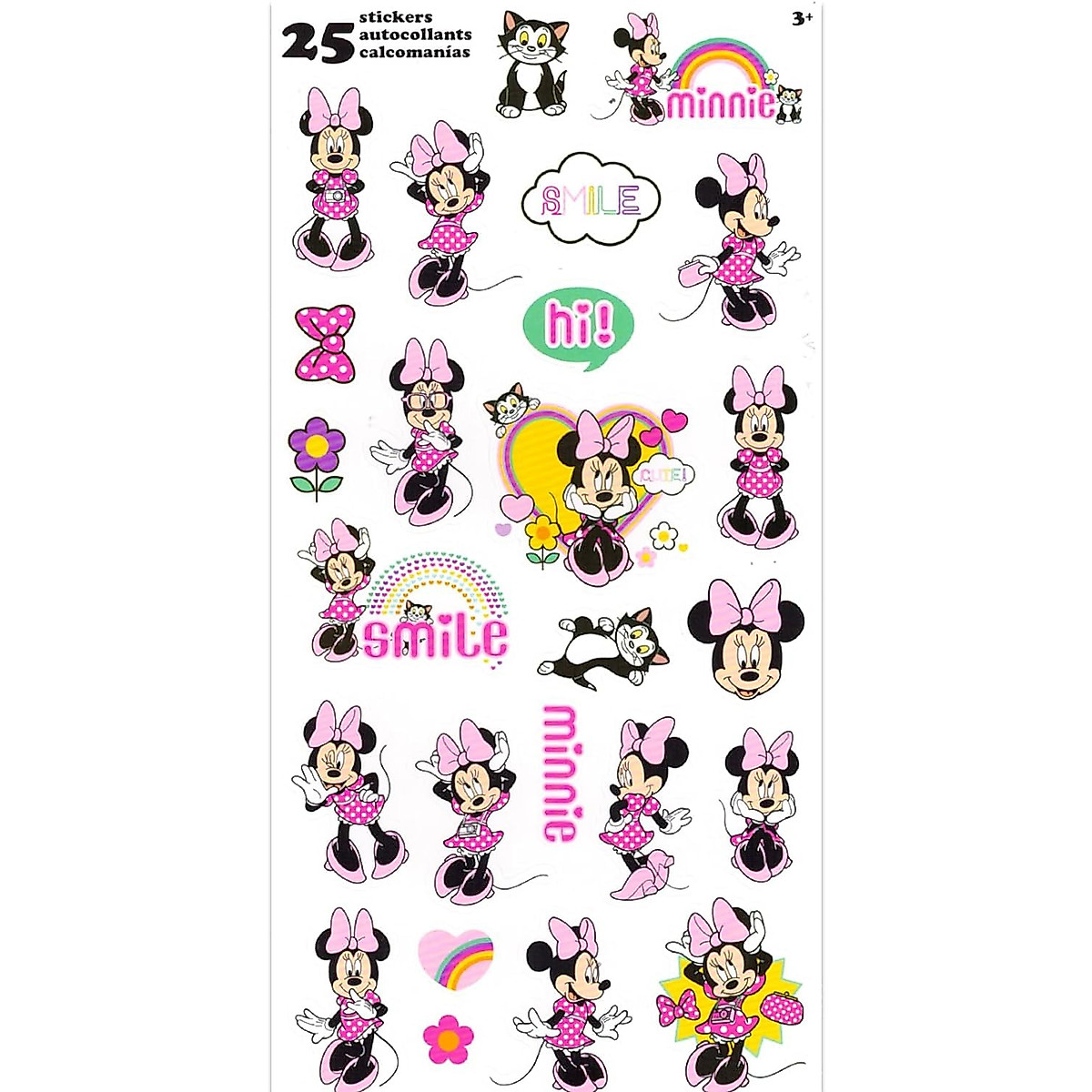 Fast Forward Minnie Mouse Backpack and Lunch Box Set - Bundle with Mini 11" Minnie Backpack, Minnie Mouse Lunch Box, Water Bottle, Stickers, More | Minnie Mouse Backpack for Girls