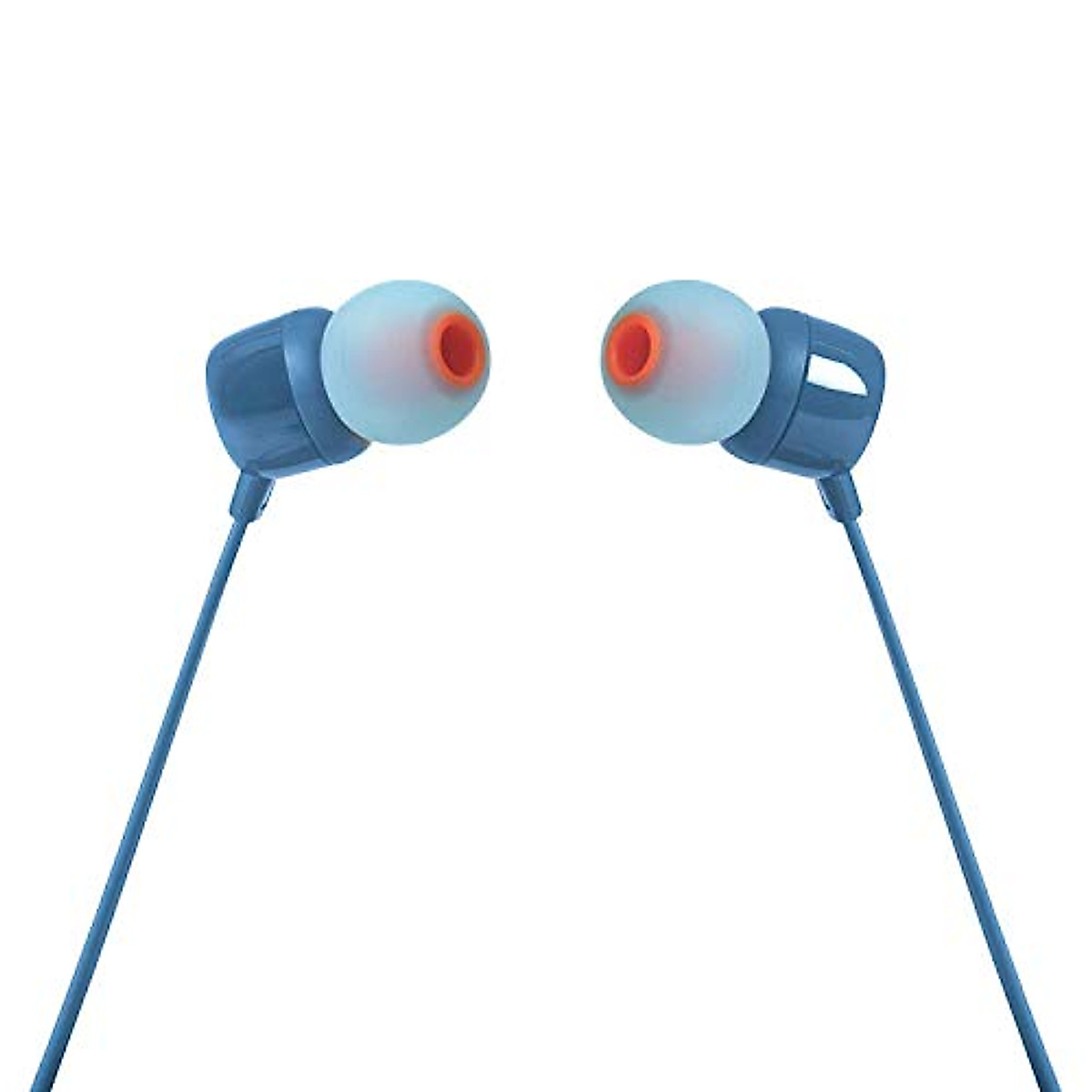 JBL T110 Blue Earphones De Botón Con Micrófono Integrated