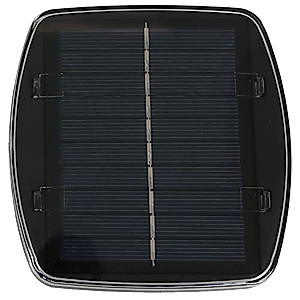 Sunnydaze 9-Foot Sunbrella Tilting Patio Umbrella with Solar LED Light Bars - Beige