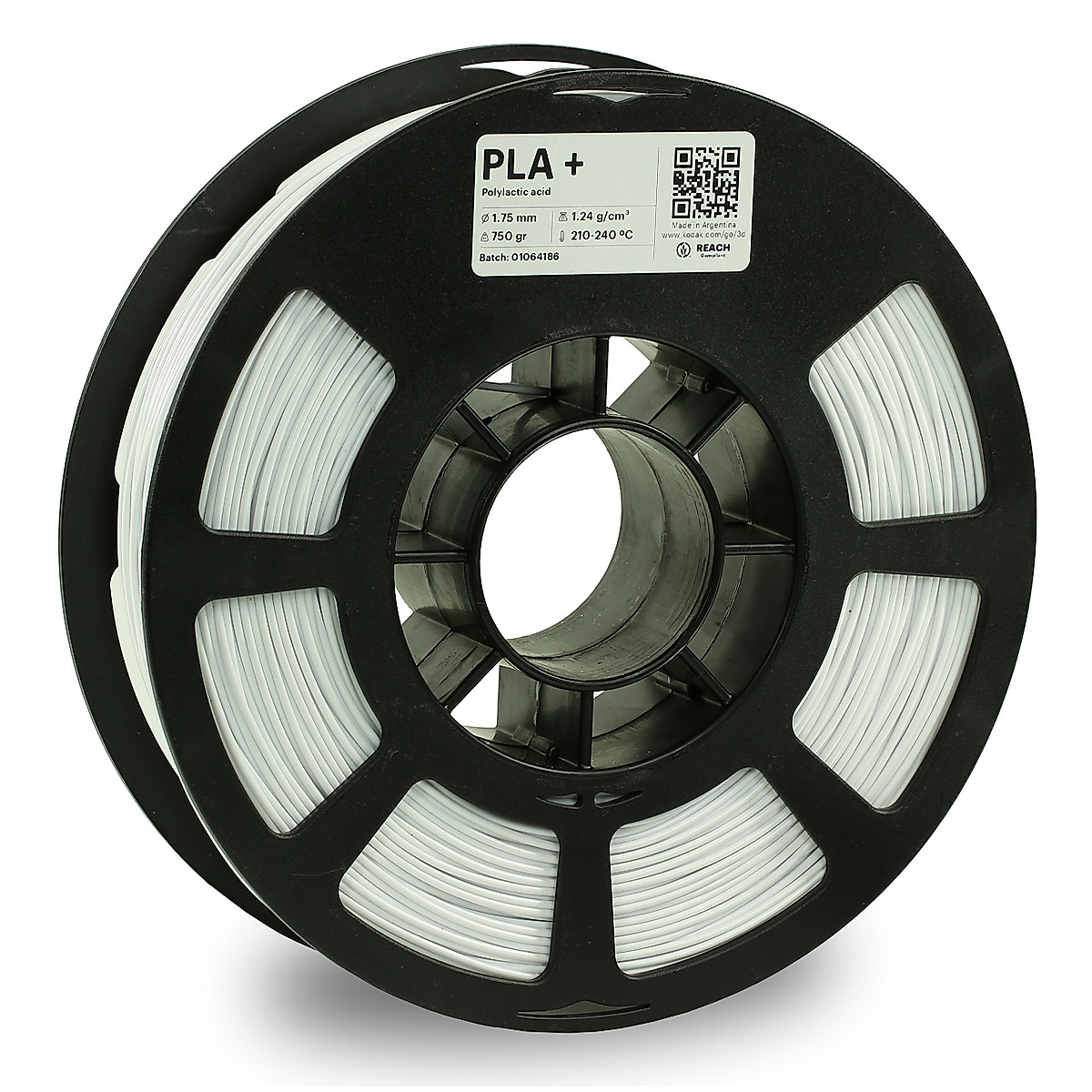 KODAK PLA Plus 3D printer filament WHITE color, +/- 0.03 mm, 750g (1.6lbs) Spool, 1.75 mm. Lowest moisture premium filament in Vacuum Sealed Aluminum Ziploc bag with Silica Gel. Fits Most FDM Printers
