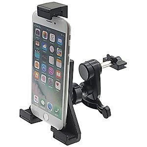 Air Vent Car Mount Compatible with Amazon Fire 7 (2022 Release),(2019 Release),(2017 Release) - Tablet Holder Swivel Cradle Strong Grip Ac Louver